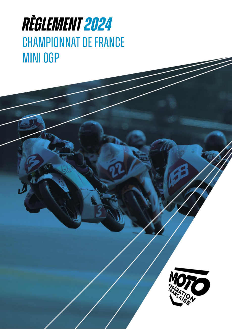 Règlement Championnat de France Mini OGP | FFMoto